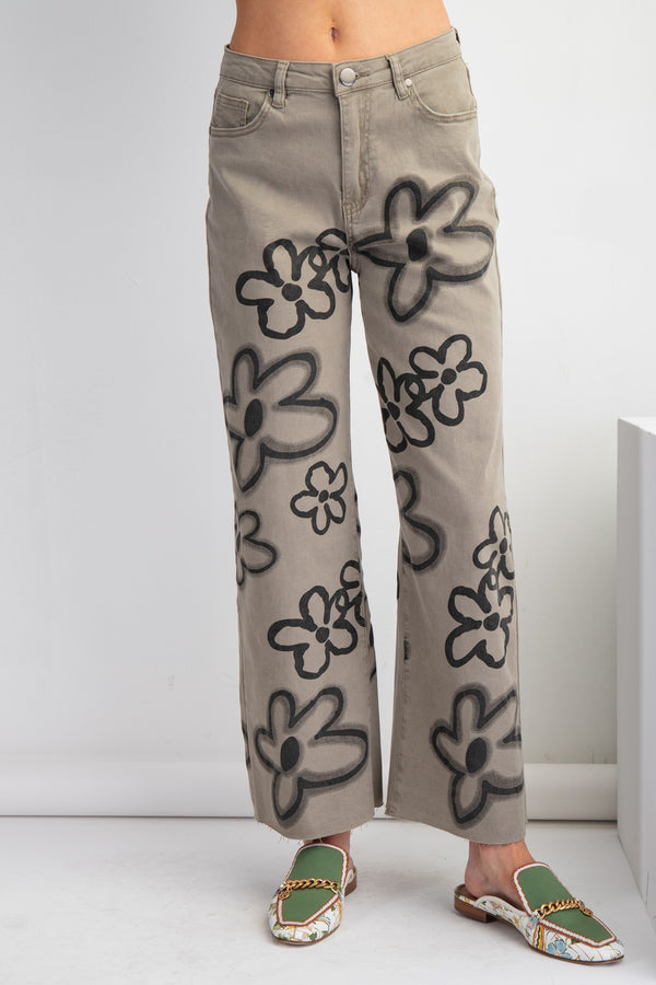 Easel Pants | Easel Wide-Leg Pants | Shop June Adel